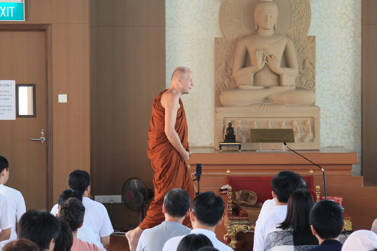 Visit to Singapore July 2018 - Ajahn Martin Piyadhammo